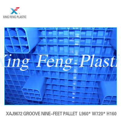 New patent design special used for Manroland printing machine plastic pallet 960*720*160mm