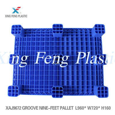 New patent design special used for Manroland printing machine plastic pallet 960*720*160mm