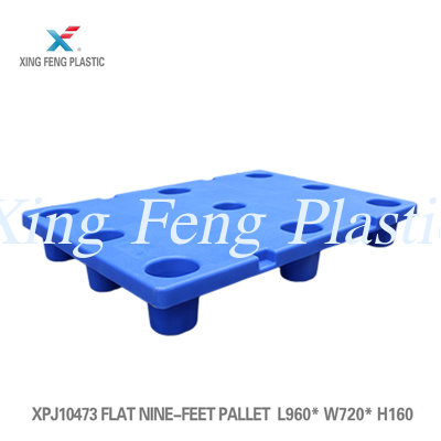 Nine-feet flat top surfaced special used for printing machine Heidelberg plastic pallet with manufactory price