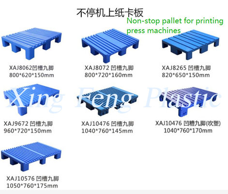 Compatible plastic pallets for Roland press machines,Automatic non stop pallet,Rapida Pallet, offset printing pallet