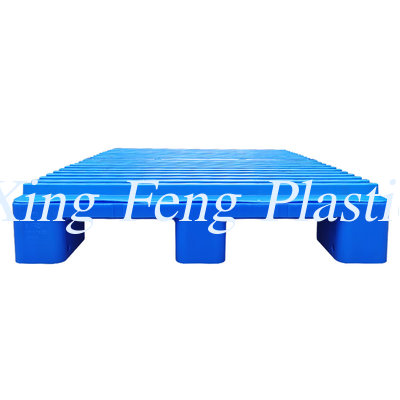 Durable blue slotted top plastic press pallet and Automatic feeder pallets and Manual feeder pallets for non-stop feeder