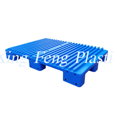 Durable blue slotted top plastic press pallet and Automatic feeder pallets and Manual feeder pallets for non-stop feeder