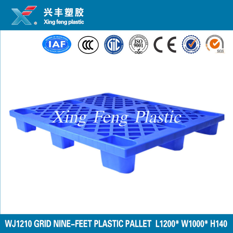 wholesale light duty nine-feet grid PlasticPallet For Transport Logistic Industrial