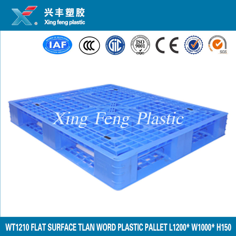 Long-term supply heavy duty grid Tian word new material HDPE piastic pallet (crystal.he@xingfengsj.com)