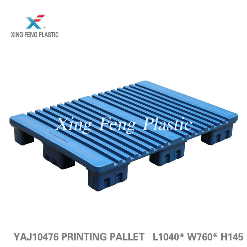 Nonbreakable durable with good quality plastic printing pallet in printing industry 1040* 760* 145mm
