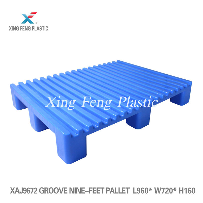 New patent design special used for Manroland printing machine plastic pallet 960*720*160mm