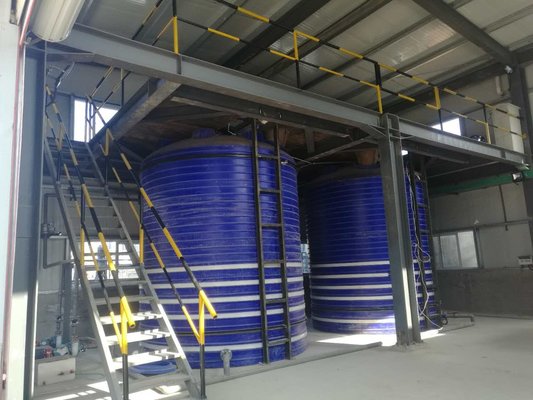 High Efficiency Water Softening Process , Gas Liquid Combined Water Softener Treatment
