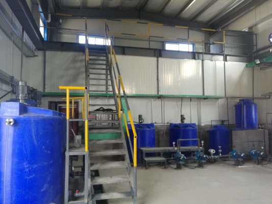 High Efficiency Water Softening Process , Gas Liquid Combined Water Softener Treatment