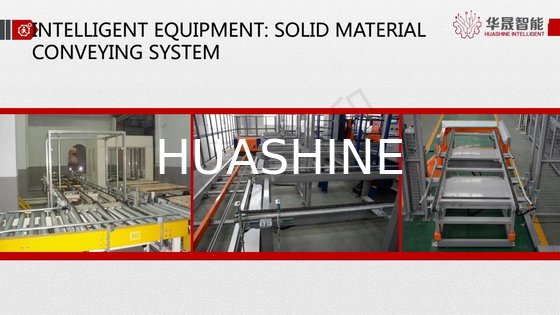 SOLID MATERIAL CONVEYING SYSTEM OF TIRE EQUIPMENTS AT SMART FACTORY