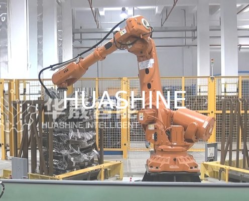 WE DESIGN AND IMPLEMENT THE PROJECT OF ROBOT PLUS AGV, RGV, WMS,WCS,LTCS, iMES TO SMART FACTORY
