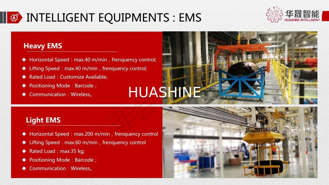 HEAVY EMS AND LIGHT EMS  AS INTELLIGENT EQUIPMENTS FOR SMART FACTORY