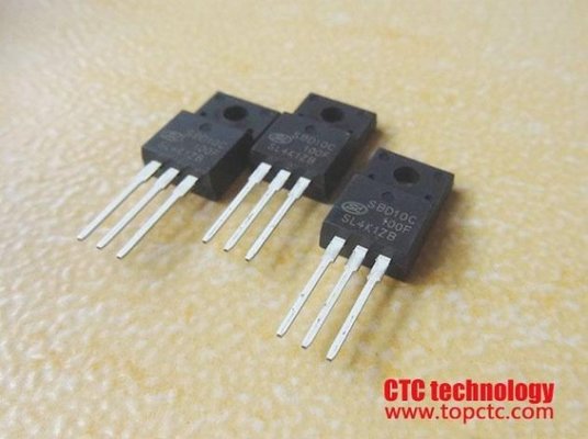 Schottky Doide/ Transistor Schottky Doide Transistor SBD10C100F
