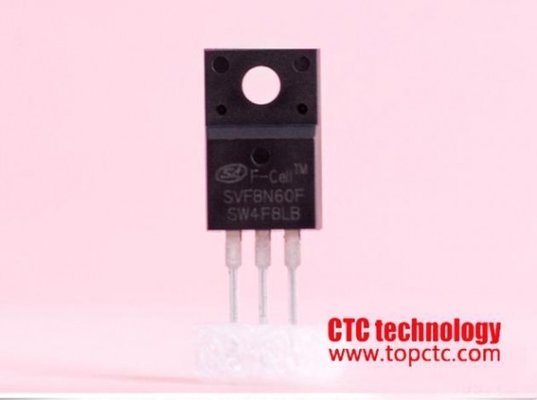 Power discrete component Mosfet-SVF8N60T/F