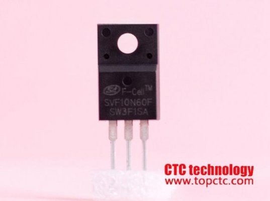 Power discrete component Mosfet-SVF10N60T/F/S/K