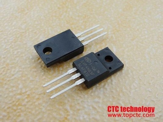Power discrete component Mosfet SVF4N65F