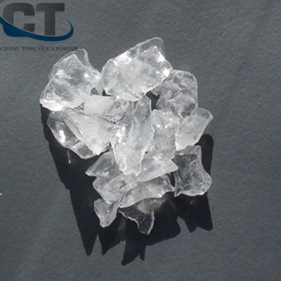 colorless transparent block refractory materials fused silica powder chemical industry ideal filling material