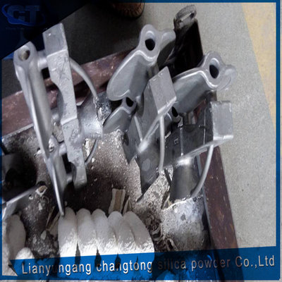World top quality transparent SiO2 powder/Sio2 silica flour price use for precision ceramics