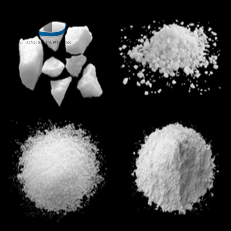 white translucent cristobalite silica suitable for the packaging of electronic products