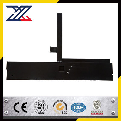 Black Metal Stamping Service Plastic / Titanium / Stainless Steel Stampings