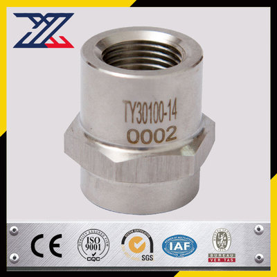 High Speed CNC Machining / Turning Process Stainless Steel Hex Nuts