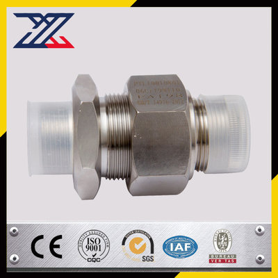 High Speed CNC Machining / Turning Process Stainless Steel Hex Nuts