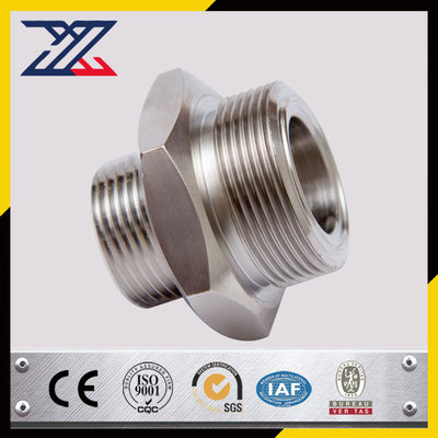 High Speed CNC Machining / Turning Process Stainless Steel Hex Nuts