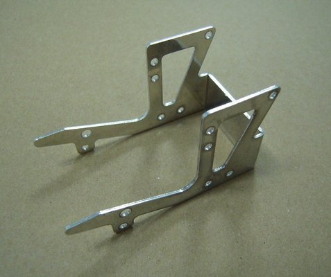 High Precision Custom Made Aluminum Stampings Processes With Nickle Plating