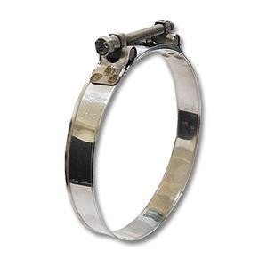 Stamped Heavy Duty Hose Clamps Stainless Steel / Brass Alloy Industrial Hose Clamps