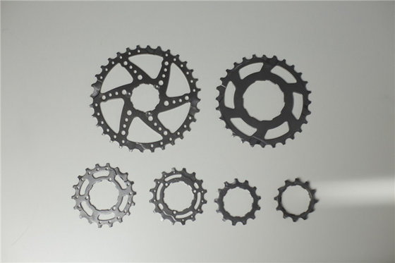 Precision Stamping Titanium / Aluminum Bicycle Flywheel 12T-28T