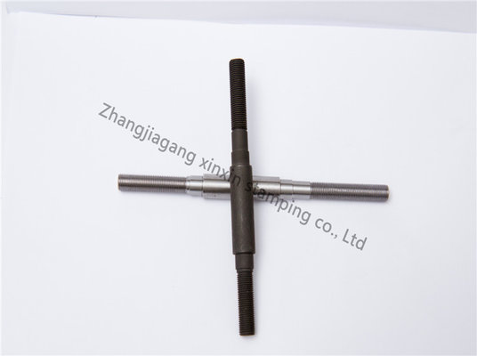 Customized CNC Machining Services , 136mm long Carbon Steel Bicycle Axis