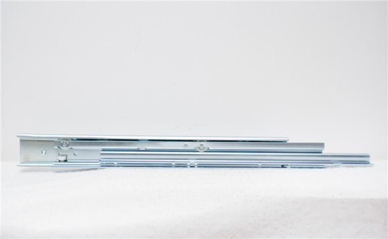 Sheet Metal Stamping / Riveting Stretchable Slider For Heavy Drawer