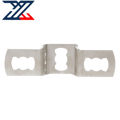Stainless Steel Sheet Precision Metal Stamping Angled Shelf Brackets For Windows / Doors