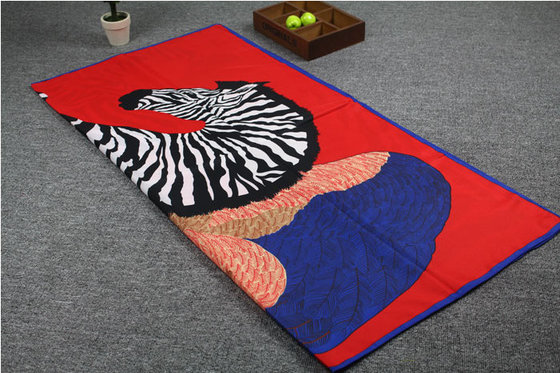 Elegant Zebra Patterned Digital Printing Silk Scarves Cahmere Wool Scarf