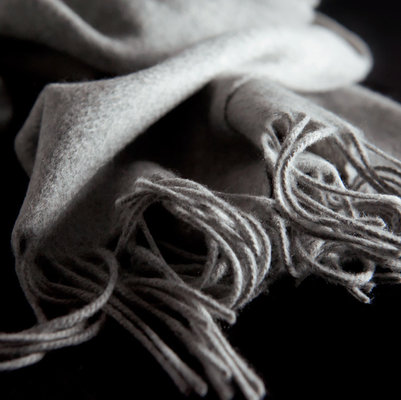 Solid Color Warm Mens Pashmina Wool Cashmere Scarves For Winter