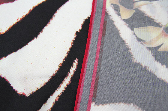 Multifunctional Custom Made Neck Mulberry Silk Bandana Scarf For Girls