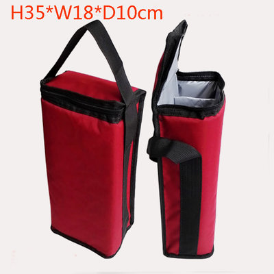 China Dongguan factory supply insulated cooler box wine bottle box for two wines supplier