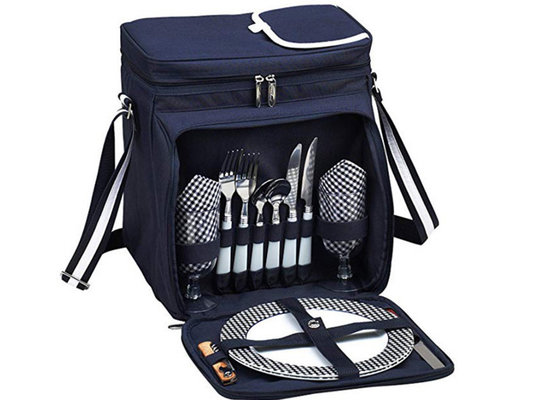 China Insulated reusable custom logo cooler bags for picnic or travel supplier
