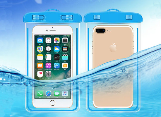 China PVC waterproof bag diving kit touch screen swimming seal dustproof mobile phone bag supplier