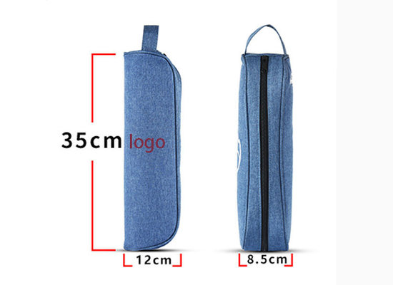 Single wine bottle ice insulated cooler bag supplier