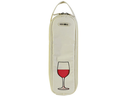 Ice insulated cooler bag single wine bottle bags supplier