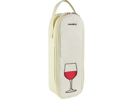Ice insulated cooler bag single wine bottle bags supplier