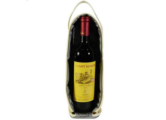 Ice insulated cooler bag single wine bottle bags supplier
