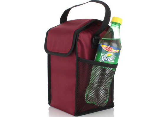 Square Insulated reusable custom cooler bag aluminium foil lunch bags supplier