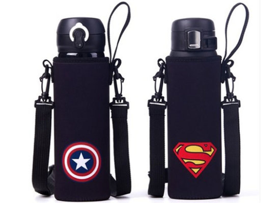 Custom Water Bottle Holder Bag With Shoulder Strap for Running Hiking Travel supplier