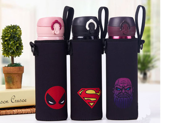 Custom Water Bottle Holder Bag With Shoulder Strap for Running Hiking Travel supplier