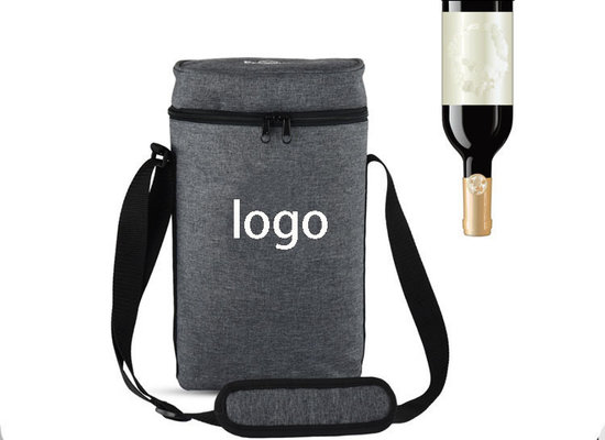 Oxford insulated cooler box wine bottle box for two wines supplier