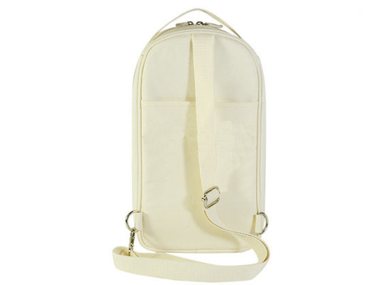 Dongguan factory supply canvas wine bottle bag for double wines supplier