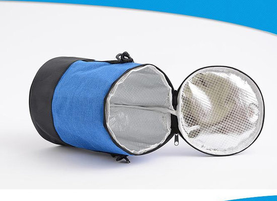 Round Insulated reusable custom cooler bag aluminium foil lunch bags supplier