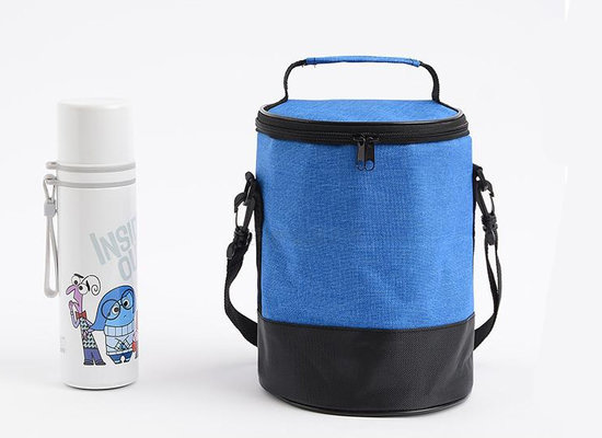 Round Insulated reusable custom cooler bag aluminium foil lunch bags supplier