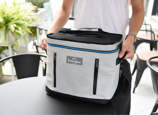Ice Insulated reusable custom cooler bag aluminium foil lunch bags supplier